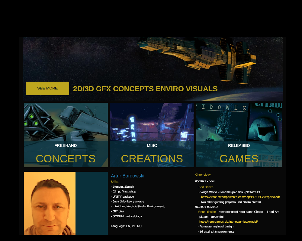 Gfx 4 dev » Portfolio Main